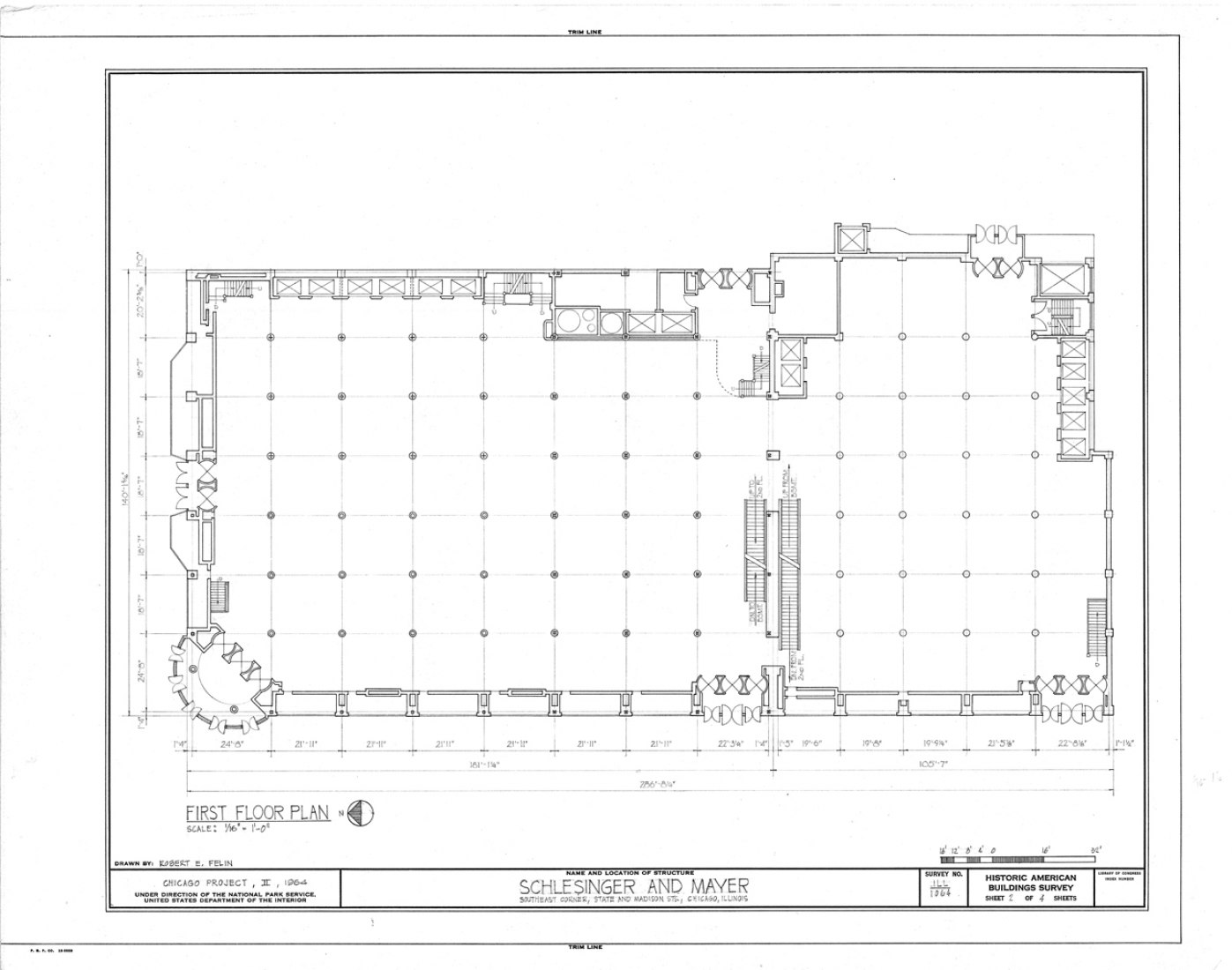 Sullivan Center 1ª planta - WikiArquitectura